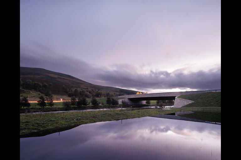 Moxon unveils new bridge in Aberdeenshire | News | Building Design